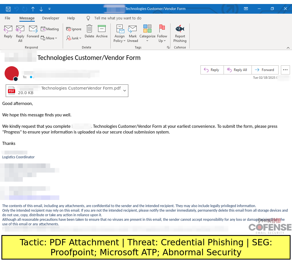 Real Phishing Email Examples & Threats | Cofense