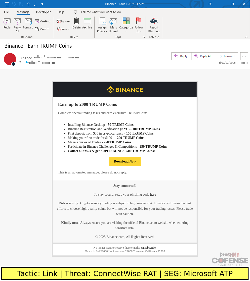 Real Phishing Email Examples & Threats | Cofense