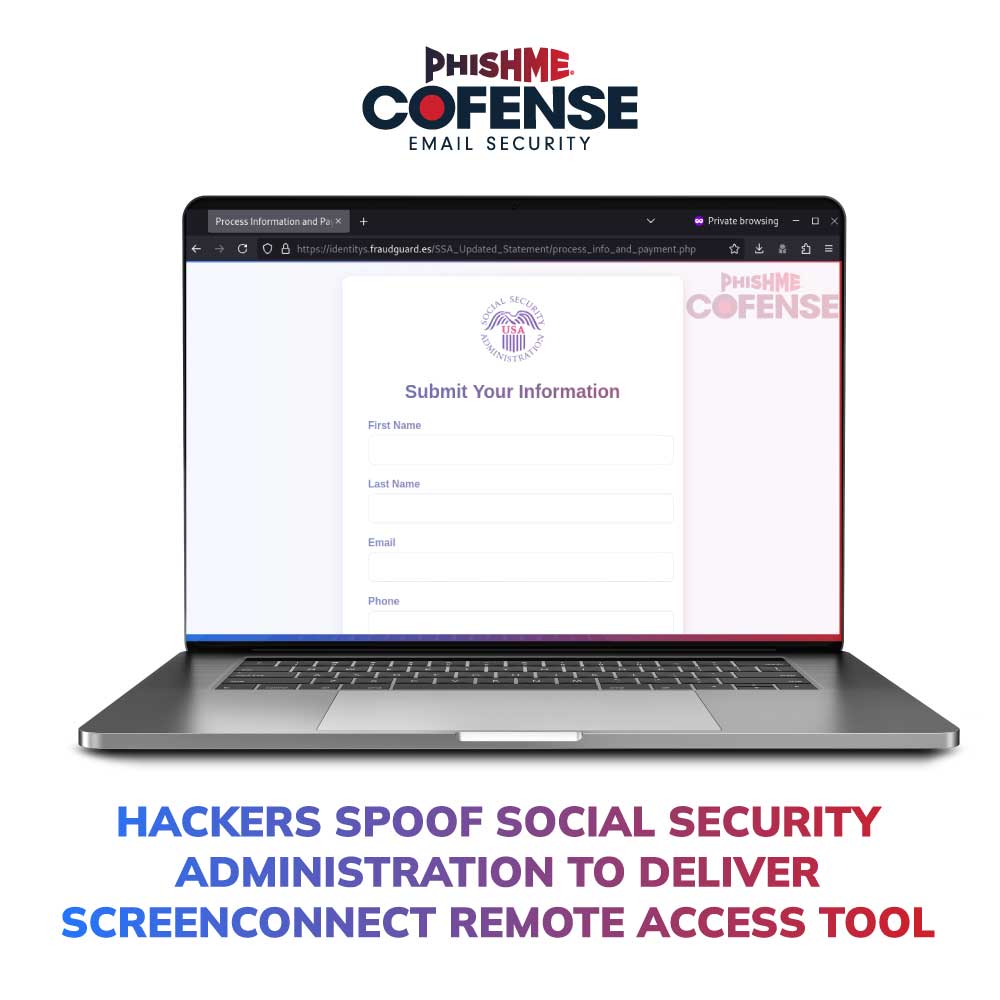 Hackers Spoof Social Security Administration | Cofense